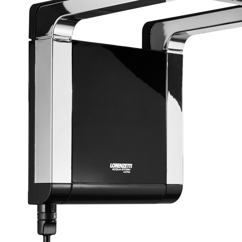 Chuveiro Lorenzetti Acqua Storm Ultra Eletrônico Preto e Cromado