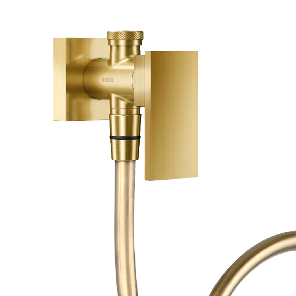 Ducha Higiênica Docol New Edge 925672 Ouro Escovado | Copalux