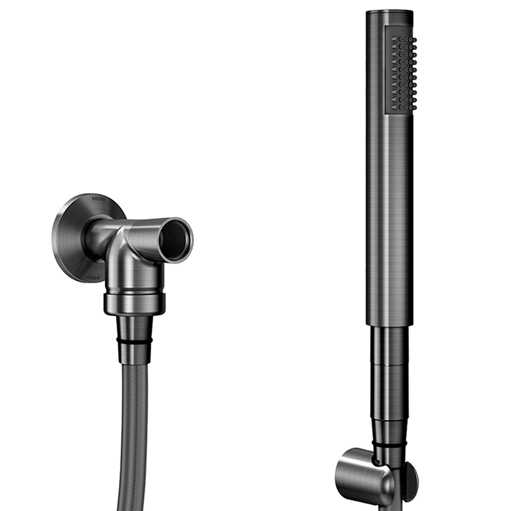 Ducha Manual Com Desviador Docol 934270 C30 Grafite Escovado