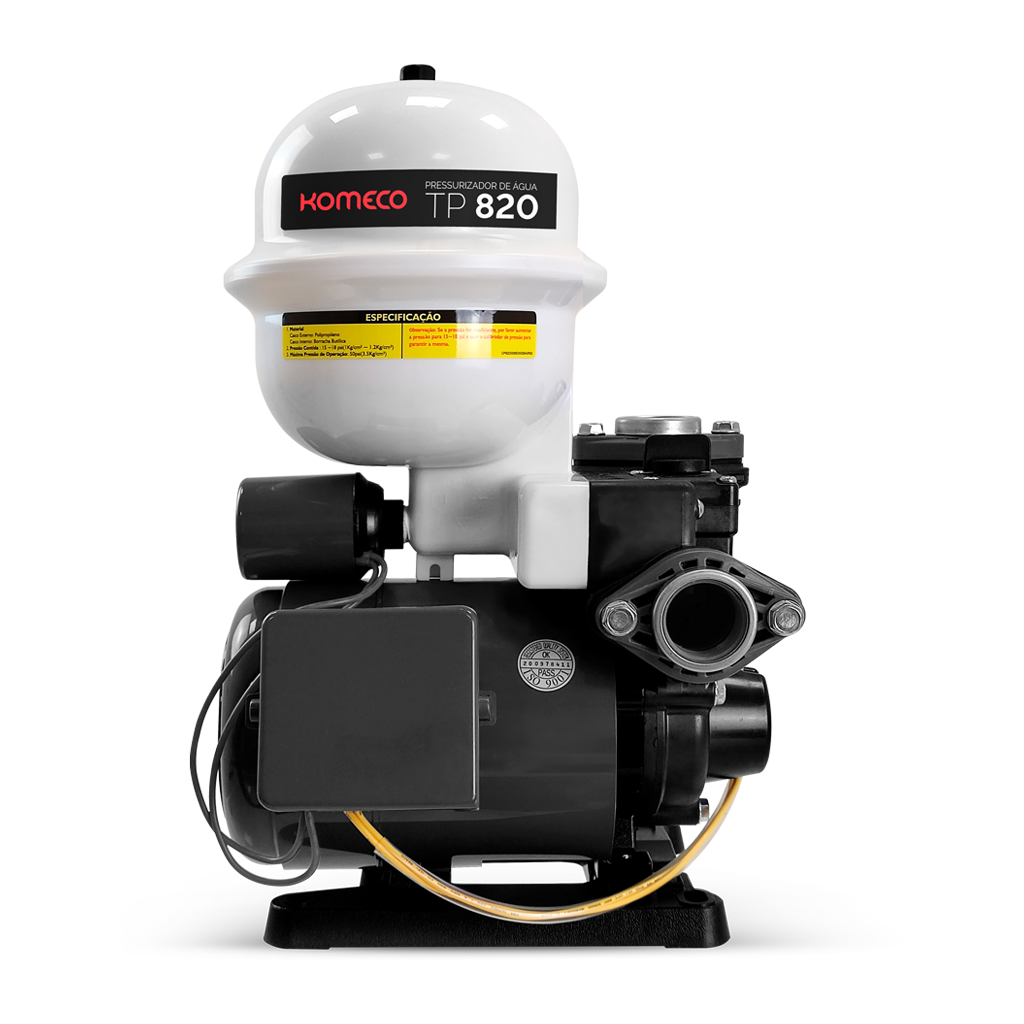 Pressurizador de Água Komeco TP 820 G3 Bivolt | Copalux