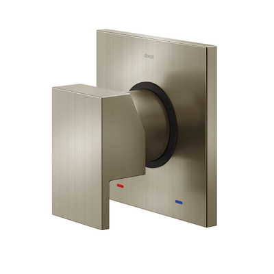 Acabamento Mono. Docol New Edge Níquel Escovado Base Deca | Copalux