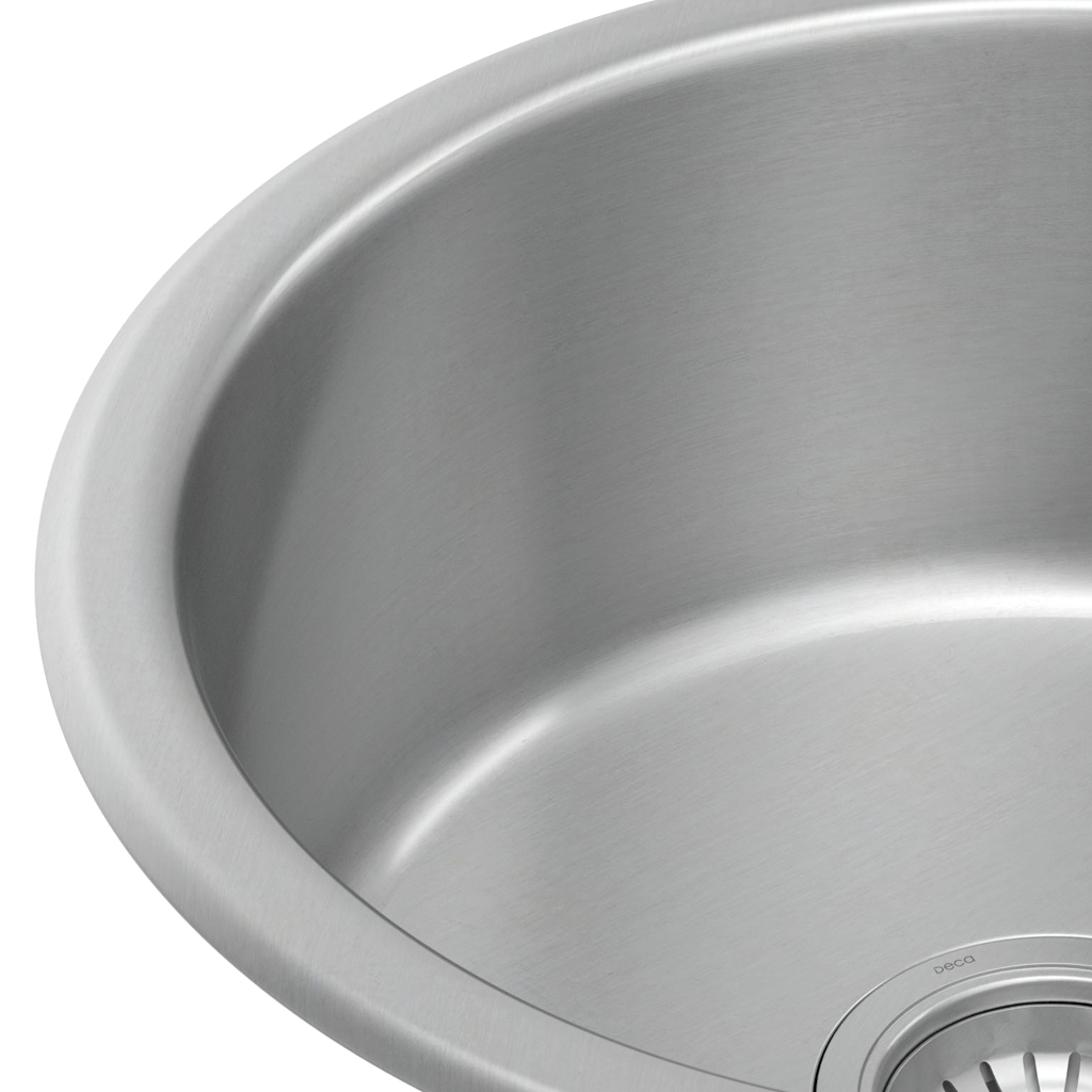 Cuba Cozinha Redonda Deca Facile 40cm Inox CC.610.40.RED.INX | Copalux