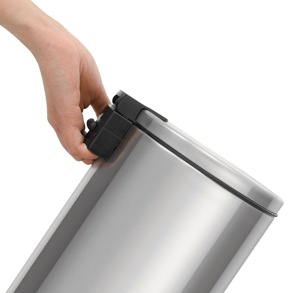 Lixeira Inox Tramontina Loop 12L com Pedal | Copalux