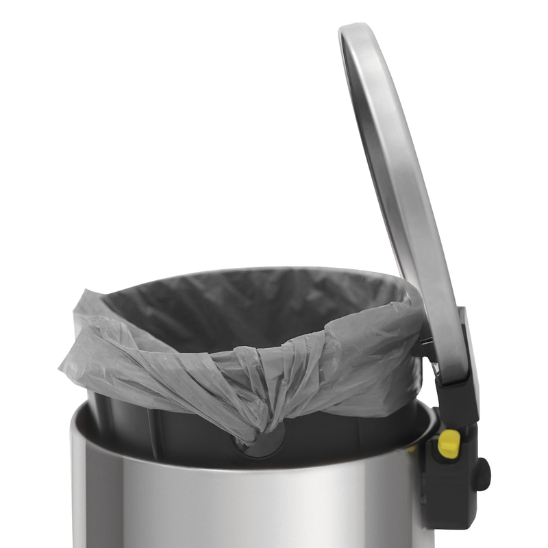 Lixeira Tramontina Loop Inox 12L + Saco de Lixo | Copalux